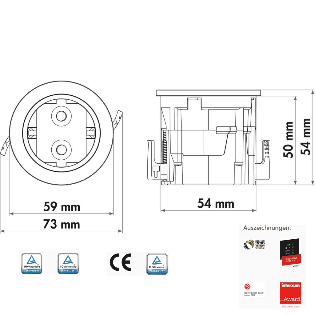 Evoline One Einzelstackdose