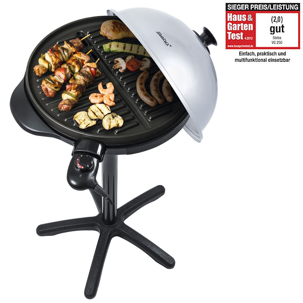 Elektrischer BBQ-Grill - als Tischgrill oder auf Stativ verwendbar