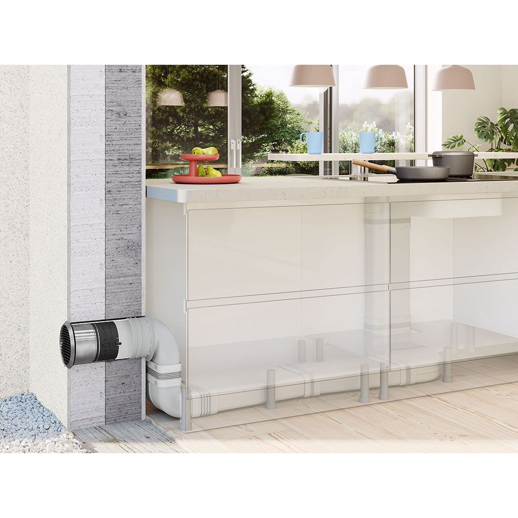 COMPAIR PRIME flow P-Turbo flow 150 Mauerkasten inkl. Thermobox