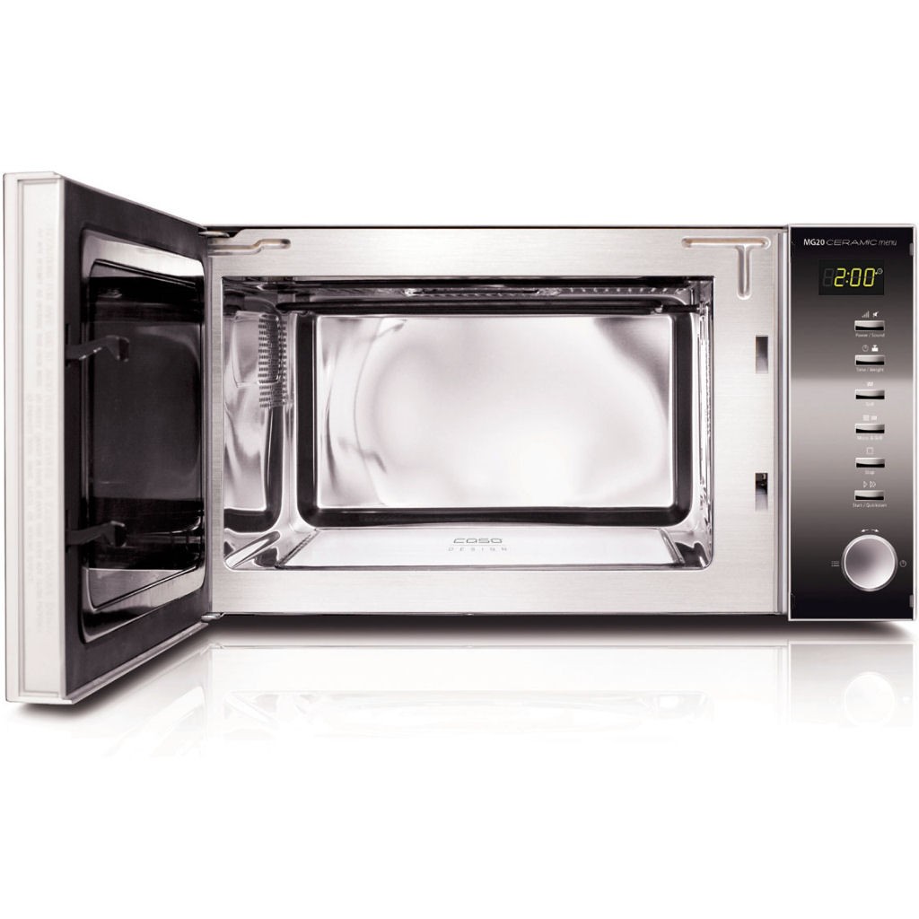 Freistehende Mikrowelle mit Keramikboden und Mikrowellenreflektor