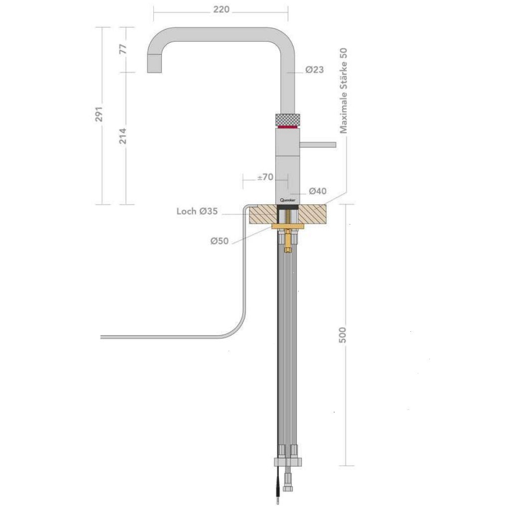 Quooker Fusion Square PRO3