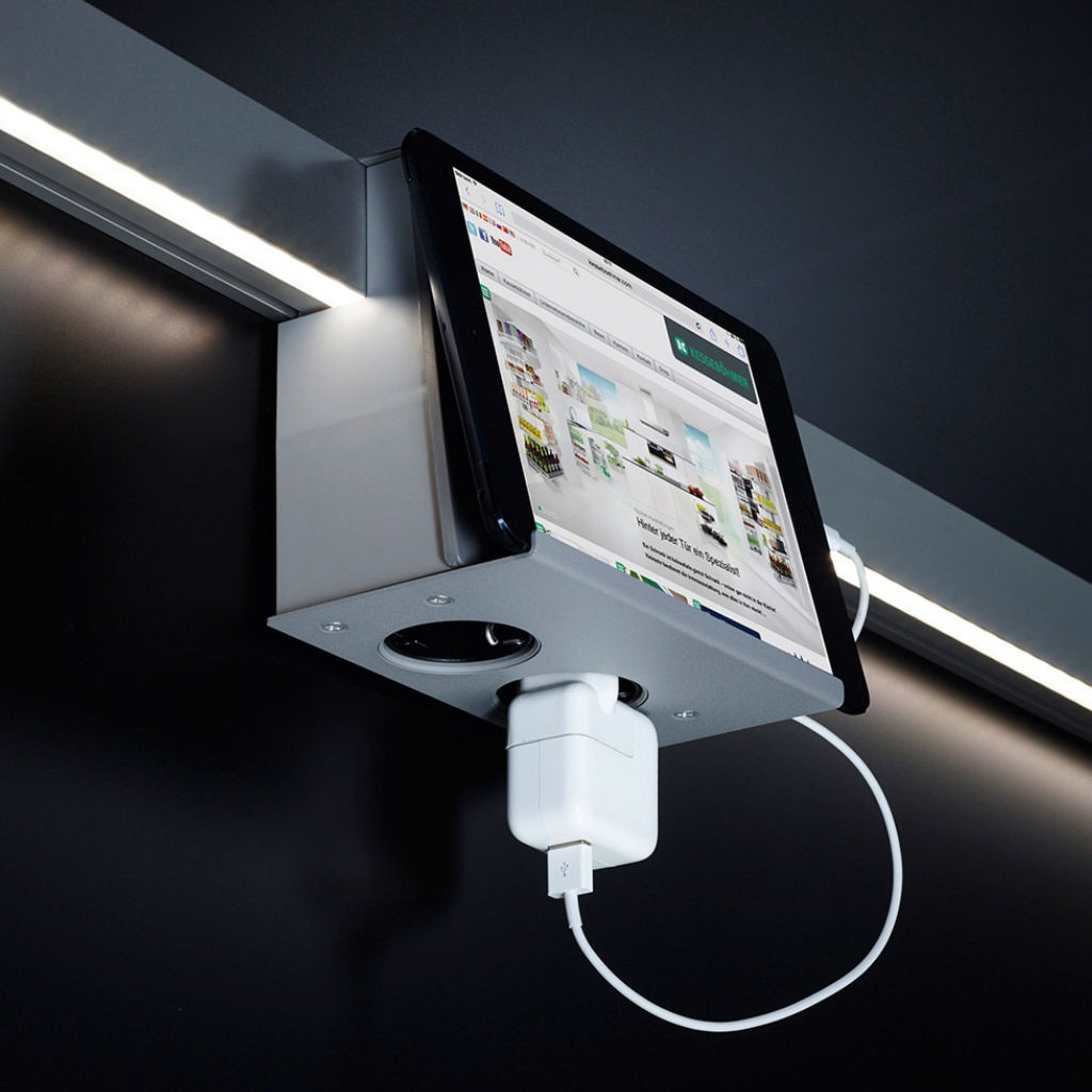 Linero Mosaiq eBoxx-Set Steckdosenanwendung