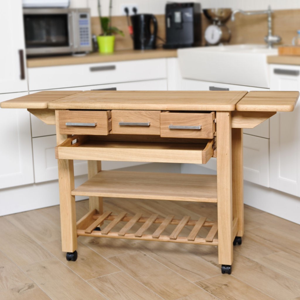 Schone Kuchenwagen Holz Massiv Bild